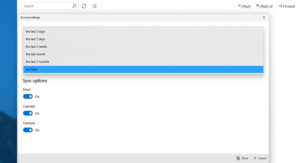 Windows 11 Mail App Syncs More Than Last 30 Days | TechRater UK